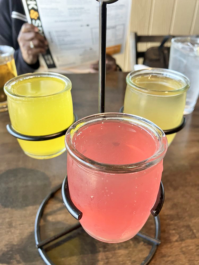 Morning cocktails: where breakfast meets celebration. These colorful concoctions prove that brunch isn't just a meal—it's a lifestyle choice.