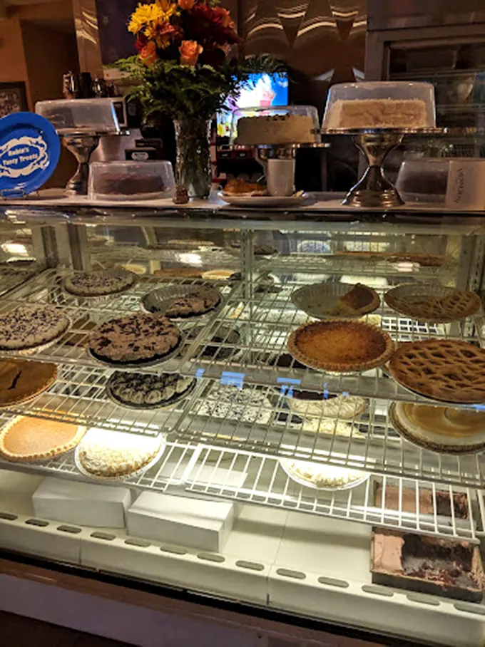 The pie case at Smyrna Diner isn't just dessert storage—it's a museum of American optimism where every slice promises a better tomorrow.