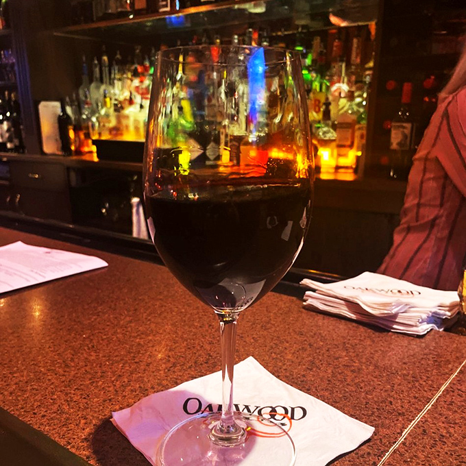Wine served in proper glassware on proper napkins – because some traditions are worth maintaining in our swipe-right world.