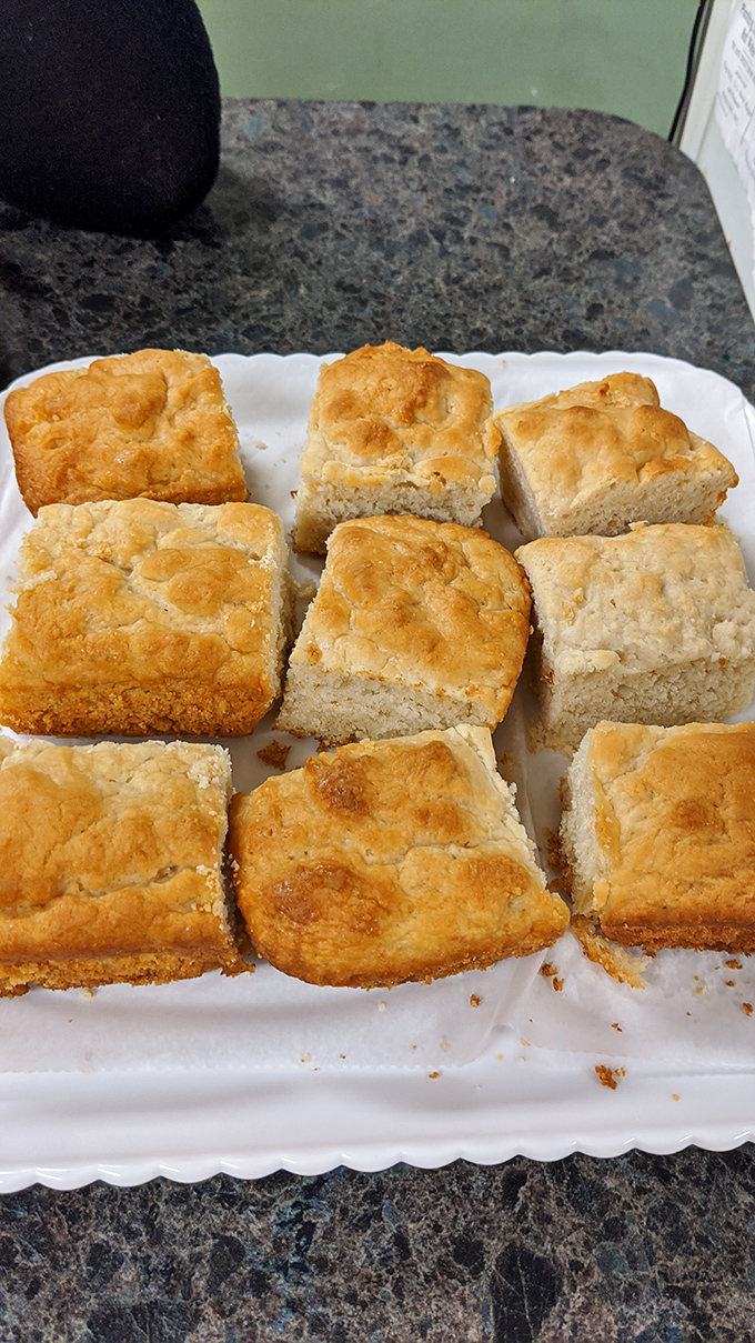Biscuits so perfectly golden and fluffy they could apply for their own Delaware state monument status.