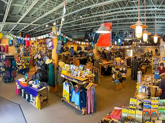This isn't just a store – it's an expedition outfitter's dream, where adventure gear meets local craftsmanship under one roof.