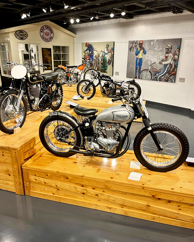 The motorcycle collection proves that two wheels can deliver just as much style and excitement as four—sometimes with louder pipes.