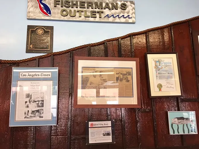 The wall of fame tells the story – newspaper clippings and awards that confirm what regulars have known for years: this place is special.