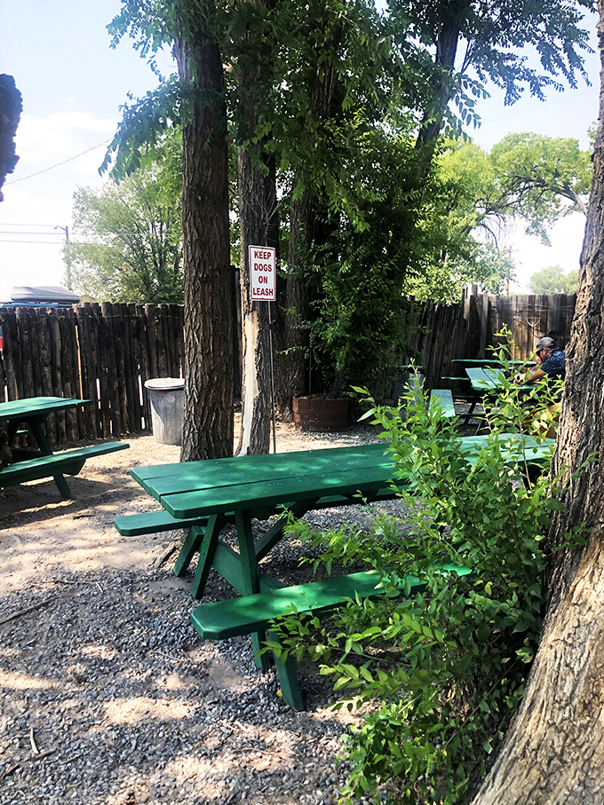 These green picnic tables have heard more food epiphanies than most therapists' couches – the setting for countless "you've got to try this" moments.