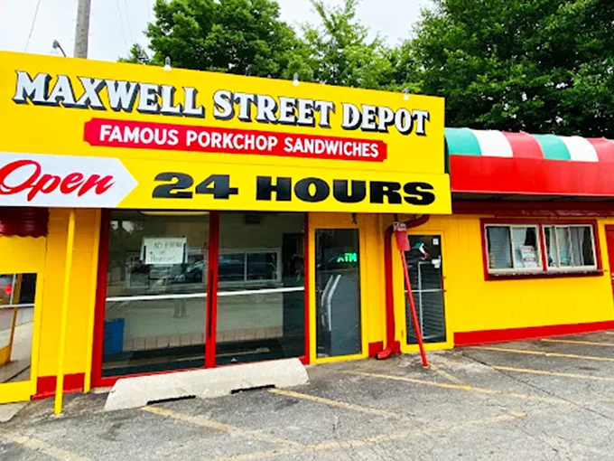 This sunshine-yellow landmark proves that sometimes the best seafood comes from places famous for everything but seafood.