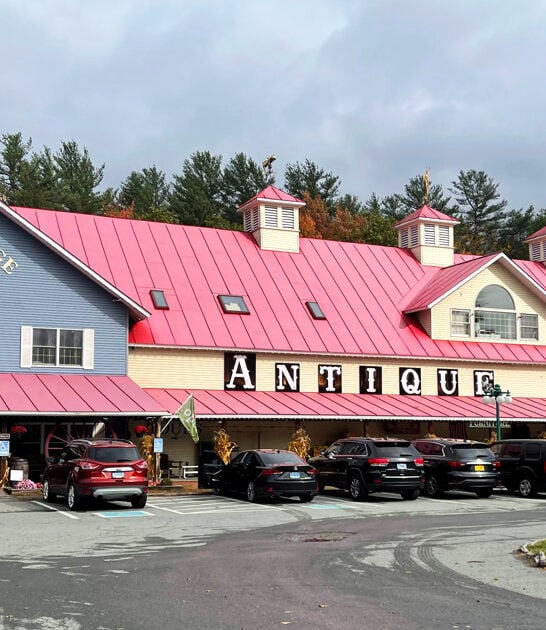 enormous antique shop quechee vt ftr