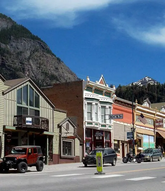 postcard small town colorado ftr