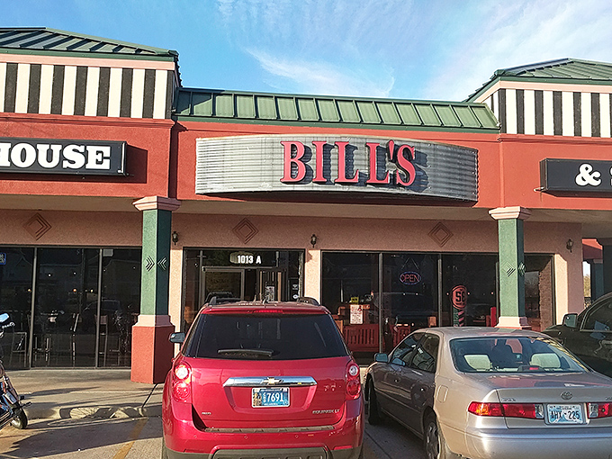 As dusk settles over Oklahoma City, Bill's Steakhouse & Saloon South glows with promise – a beacon of comfort food that whispers, "Come on in, you're about to get happy."