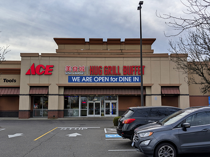 Nestled between an Ace Hardware and everyday suburbia, this unassuming storefront houses flavor treasures that would make any food explorer's heart skip a beat.