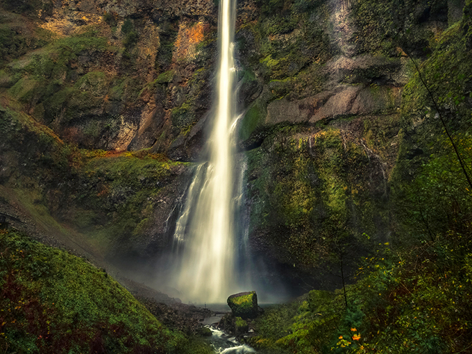 The classic view of Multnomah Falls that makes you wonder if Mother Nature took a landscape architecture class. Pure Pacific Northwest magic. 