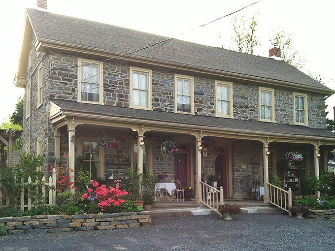 The historic fieldstone farmhouse of Arielle's Country Inn stands proudly against the Pennsylvania countryside, a culinary time capsule waiting to be explored. 