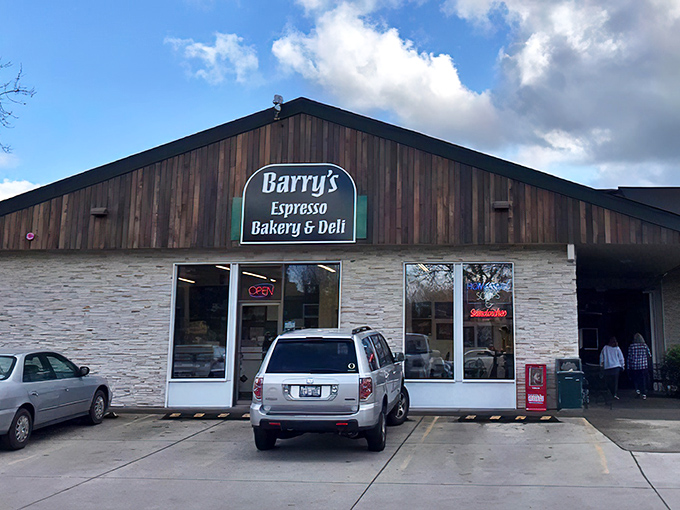 Barry's welcoming exterior might not scream "culinary destination," but locals know this unassuming building houses some of Eugene's most satisfying comfort food.