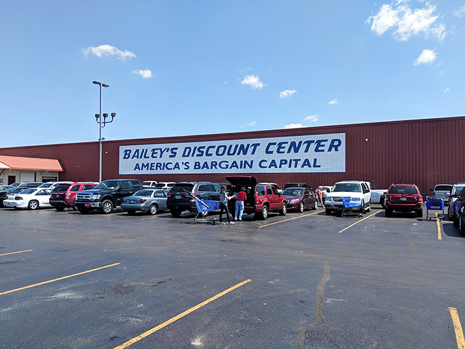 The retail equivalent of finding El Dorado – Bailey's Discount Center stands proudly in North Judson, boldly declaring itself "America's Bargain Capital."