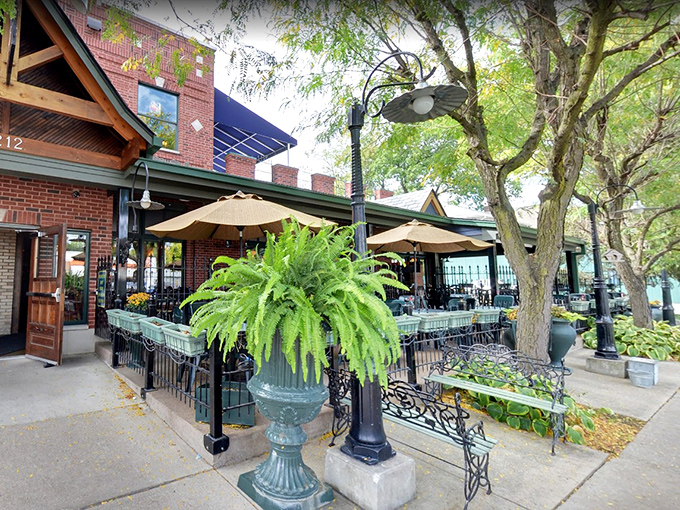 The brick facade of Aristocrat Pub welcomes you like an old friend who happens to make incredible fish and chips. No secret handshake required.