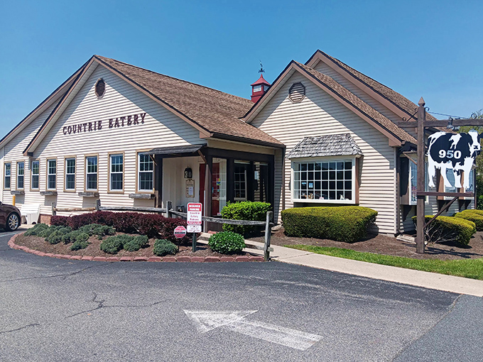 The unassuming white clapboard exterior of The Countrie Eatery promises no frills, just delicious food—a promise it delivers on spectacularly.