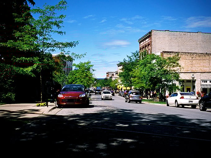 Petoskey's tree-lined streets and historic buildings create that perfect small-town atmosphere where you can actually breathe deeper. No wonder Hemingway found inspiration here.