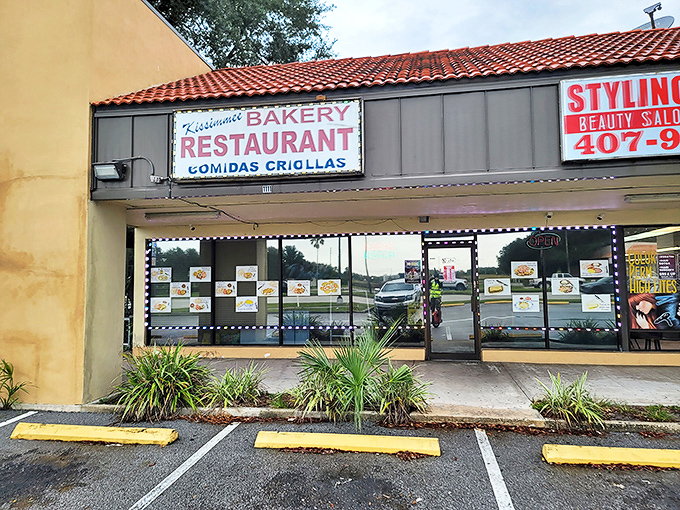 The unassuming strip mall exterior that houses culinary magic. Like finding a bestseller in the bargain bin—don't judge this place by its cover