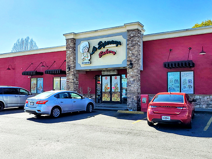 La Esperanza's vibrant pink exterior isn't just a building—it's a promise of the colorful flavors waiting inside this Dalton treasure.