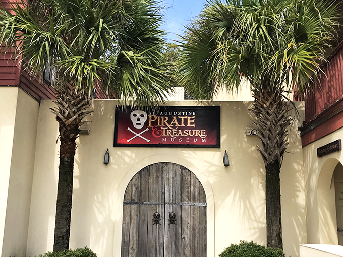 The Spanish colonial façade isn't just for show—this treasure trove of pirate history stands where real buccaneers once prowled St. Augustine's shores.