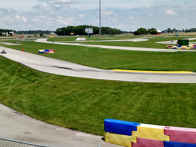 Racing dreams come to life on this professional-grade karting circuit where everyday Hoosiers channel their inner Mario Andretti along perfectly maintained asphalt.
