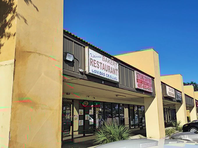 The unassuming strip mall exterior that houses culinary magic. Like finding a bestseller in the bargain bin—don't judge this place by its cover.