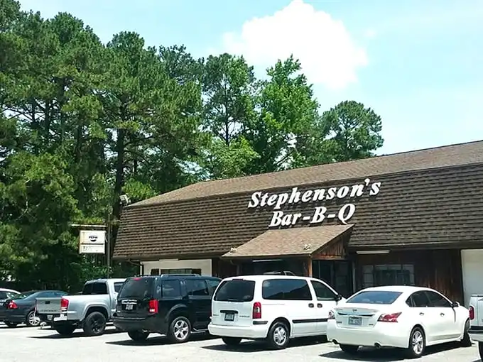 Stephenson's unassuming exterior promises what every great barbecue joint should: no frills, just spectacular food that's been perfected since 1958.