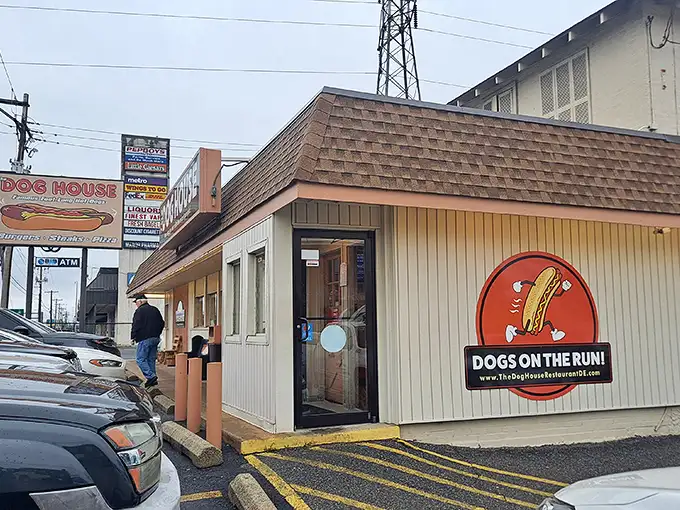 The unassuming exterior of The Dog House in New Castle might not scream "culinary destination," but locals know better than to judge this book by its cover.