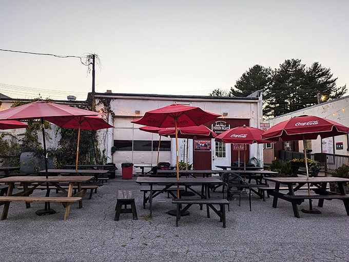 The unassuming exterior of Andy Nelson's might not win architectural awards, but that smoky aroma wafting through the parking lot is worth more than any fancy facade.