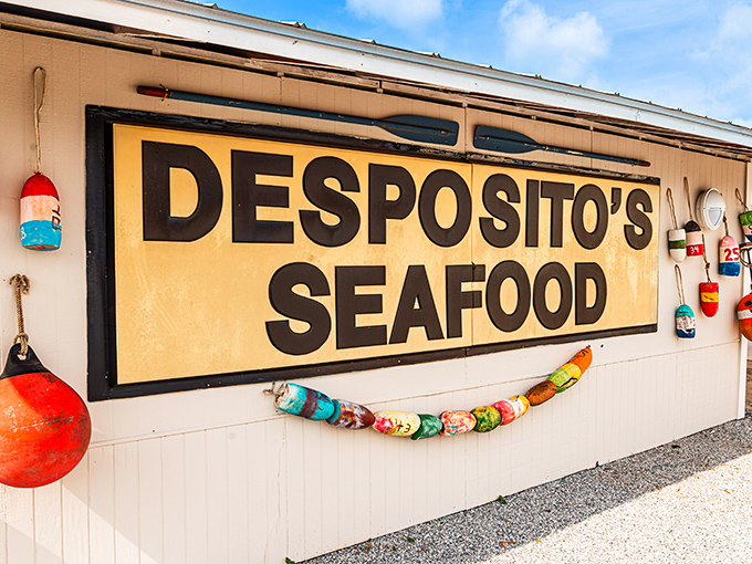 The unassuming exterior of Desposito's hides culinary treasures within, like finding a pearl in an oyster—except this pearl comes with hushpuppies.