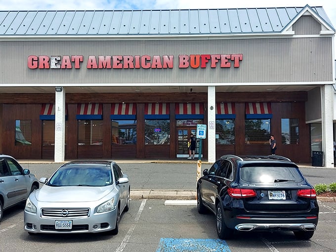 The unassuming strip mall exterior houses culinary treasures that would make fancy restaurants blush. Like finding a Broadway show in your neighbor's garage.