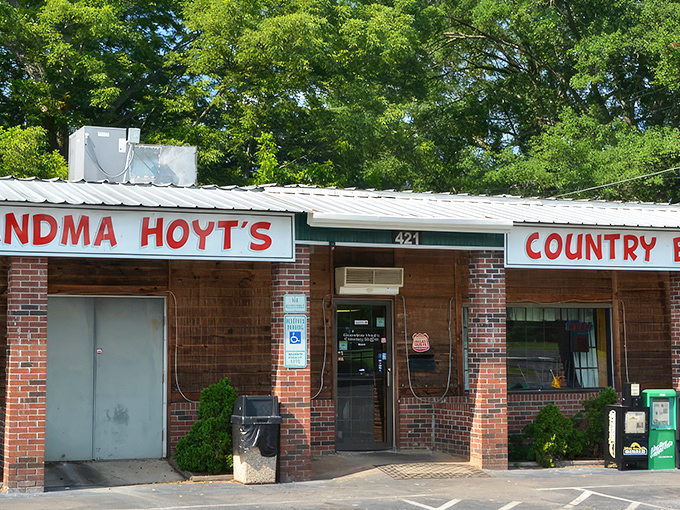 The unassuming brick façade of Grandma Hoyt's promises no frills, just fulfillment. Like finding a $20 bill in an old jacket pocket, this place delivers unexpected joy.
