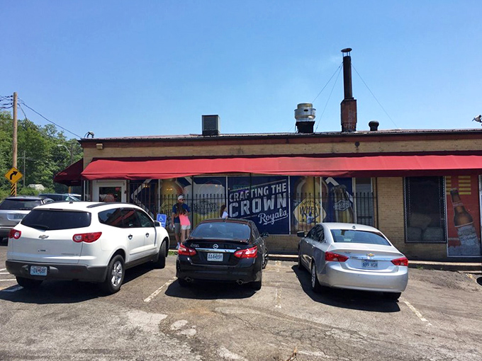 The unassuming brick exterior of LC's Bar-B-Q looks exactly like what barbecue dreams are made of—no frills, just smoke signals beckoning the hungry to enter. 