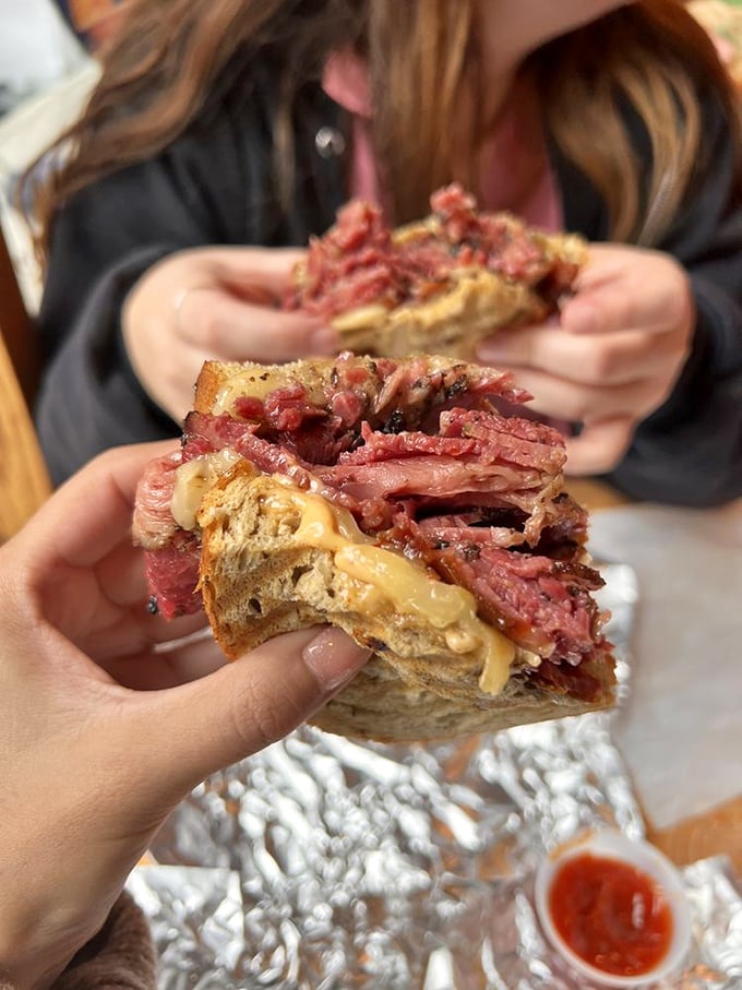 The Southwest Pastrami brings a kick to the party—like your favorite deli sandwich went on vacation and came back with stories