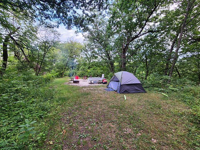 10. camp sites