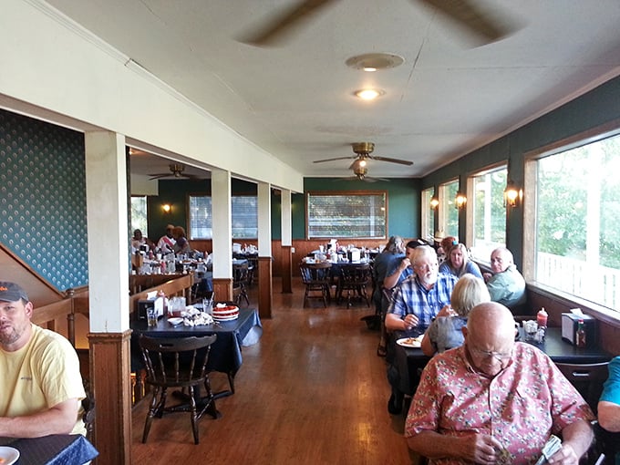 Regulars know Friday night at Dondie's isn't just dinner—it's a community gathering where conversations flow as freely as the sweet tea.