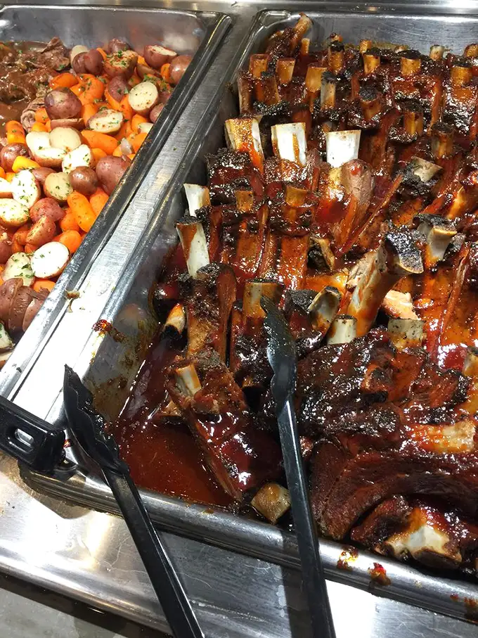 Ribs so tender they practically leap off the bone into your mouth. That sticky, caramelized glaze is what barbecue dreams are made of.