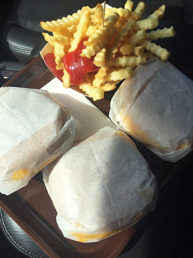 Crinkle-cut fries—the corrugated cardboard of the food world—perfectly designed to maximize both crispiness and ketchup-holding capacity. Engineering brilliance on a tray.