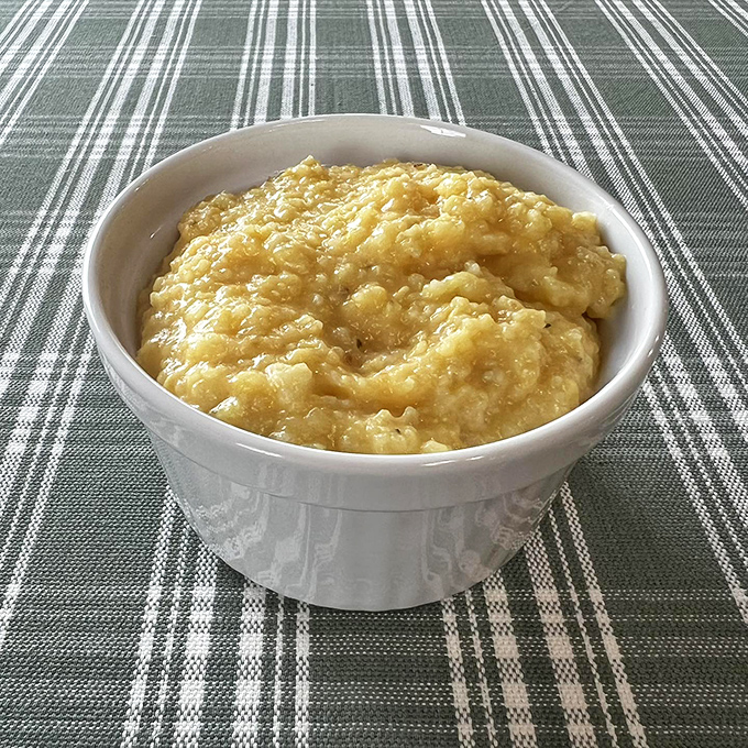 Golden cornmeal mush – the humble Southern side dish that somehow manages to complement everything else on your overloaded plate.