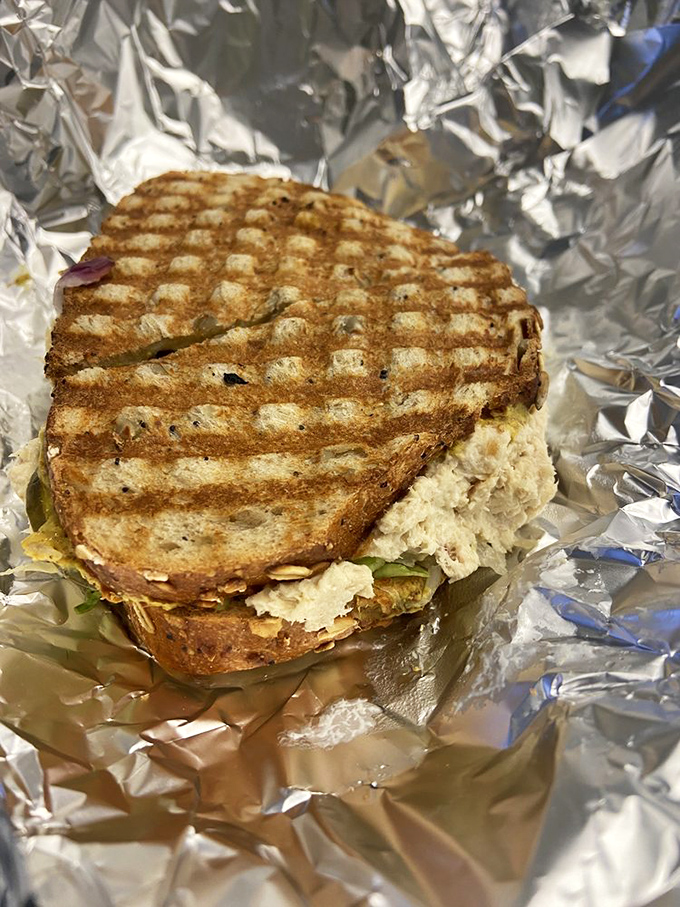Even their tuna sandwich gets the royal treatment—no sad desk lunch here, just pure sandwich satisfaction.