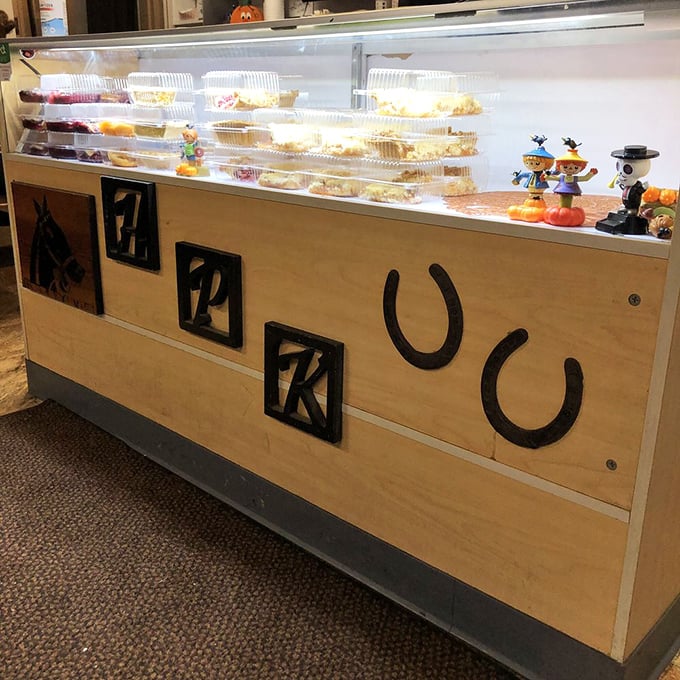 Desserts waiting patiently for their moment to shine. After that chicken, you'll swear you have no room—until these catch your eye.