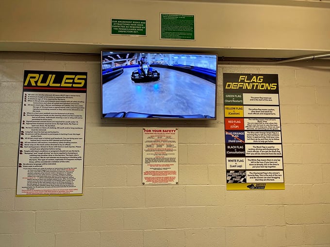 Safety first – these rules and flag definitions ensure everyone's good time doesn't end in the pit area. Knowledge before speed, always. 