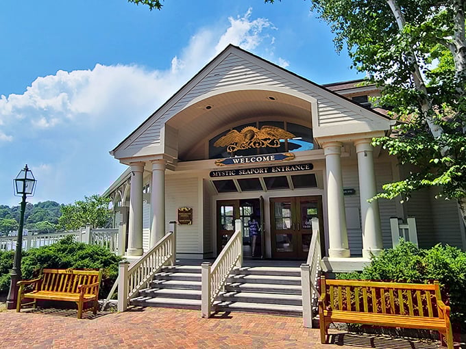 Mystic Seaport Museum welcomes visitors to step back in time, where America's maritime history isn't just preserved—it's alive and breathing salt air.