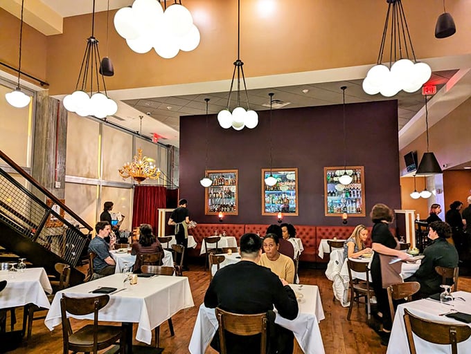A dining room filled with the pleasant buzz of satisfaction – the universal sound of people making memories over exceptional food.