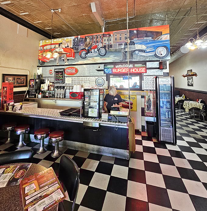 Where burger magic happens. These aren't just cooks—they're artists whose medium happens to be beef and buns.