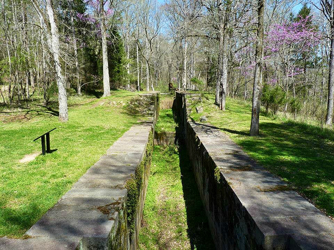 Like a Roman aqueduct but with Southern hospitality, these canal walls have been standing longer than your favorite classic rock bands.