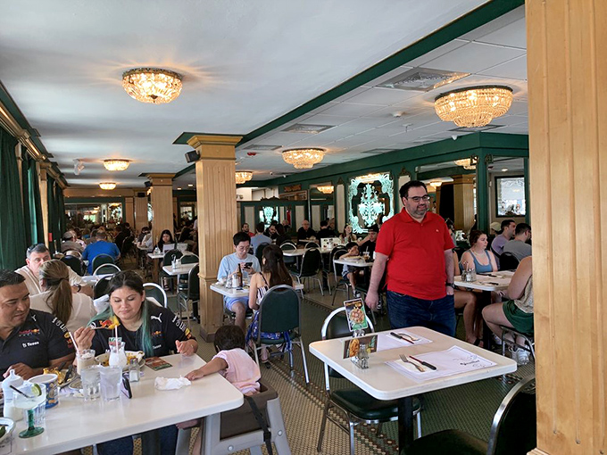 The dining room hums with conversation and clinking plates—a symphony of satisfaction conducted by generations of Cuban culinary tradition.