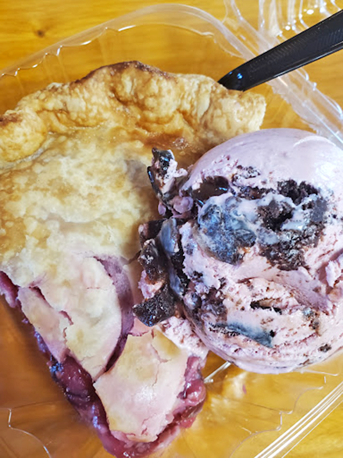 Ice cream alongside pie creates a dessert supergroup. Alone they're stars, but together they're the Beatles of the sweet tooth world.