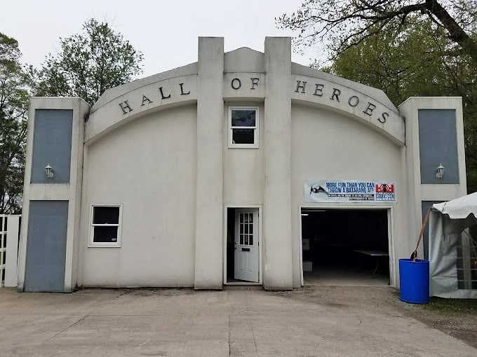 The building's distinctive Hall of Justice design isn't just architecture - it's a statement that inside these walls, the Super Friends live on beyond Saturday morning cartoons.