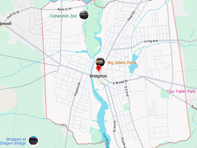 16. bridgeton map