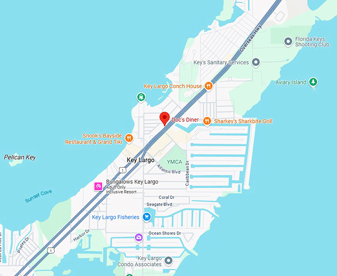 16. doc's diner map